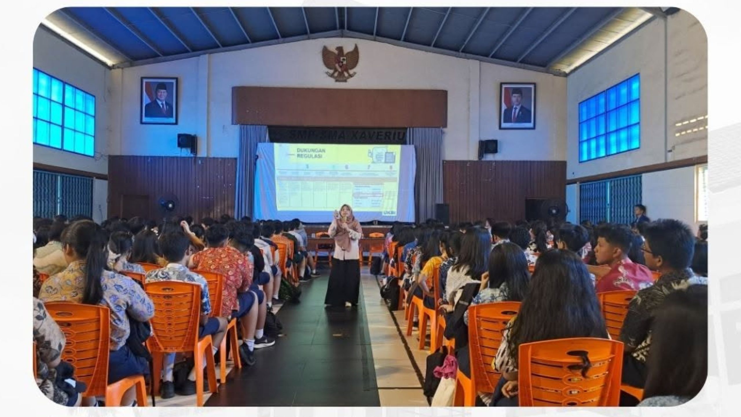Sosialisasi UKBI di SMP Xaverius 1 Kota Jambi – Balai Bahasa Provinsi Jambi